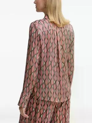 FRACOMINA Printed Button-down Shirt