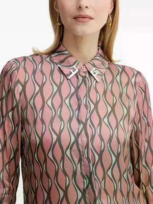 FRACOMINA Printed Button-down Shirt