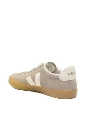 VEJA Campo Suede Lace-up Sneakers With Logo Patch