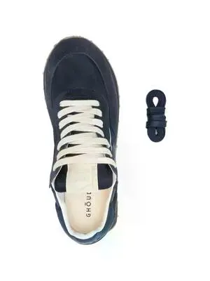 GHOUD VENICE Panelled Logo Sneakers - Blue