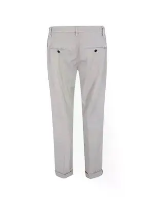 DONDUP Cuffed Trousers - Neutrals