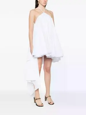 Jacquemus Triangle Ruffled Mini Dress