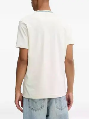 Iceberg Logo Ringer T-shirt