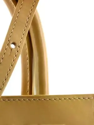 Loewe Standard A5 Convertible Leather Tote Bag - Neutrals