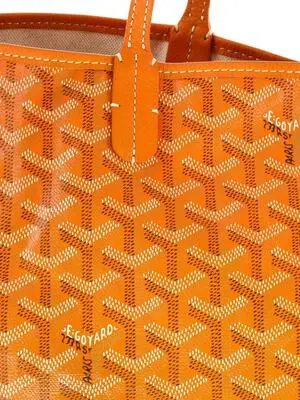 Goyard Saint Louis Coated Canvas Pm Tote Bag - Orange