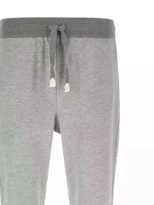 Brioni Drawstring-elastic Track Pants - Grey