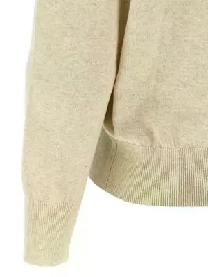 MARANT ETOILE Marisans Logo-intarsia Crew-neck Sweater - Grey
