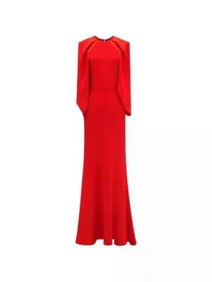GEMY MAALOUF Maxi Dress With Cape Detail