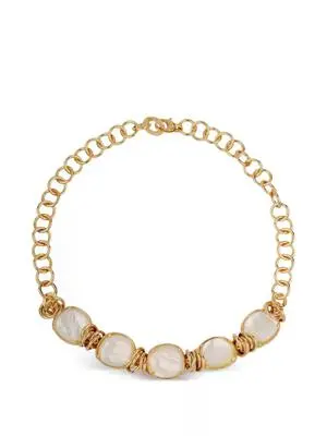 Gas Bijoux Sirena Pearl Necklace - Gold