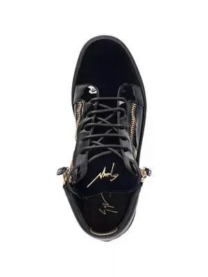GIUSEPPE ZANOTTI Zip-detail High-top Sneakers
