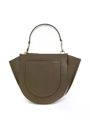 WANDLER Hortensia Flap Top-handle Tote Bag - Green