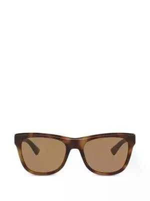 Saint Laurent Rectangular Sunglasses - Brown