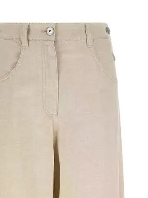 Brunello Cucinelli Wide Leg Jeans