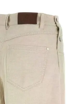 Brunello Cucinelli Wide Leg Jeans