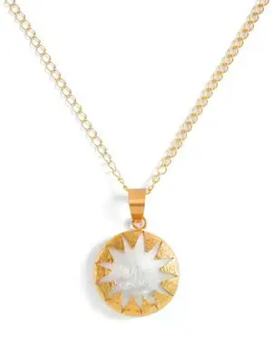 FREYA ROSE Warrioress Medallion Pendant Necklace