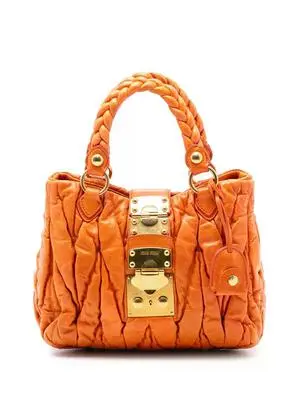 Miu Miu Braided Shoulder Bags