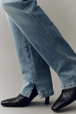 PILCRO Dylan Mid-rise Straight Leg Jeans