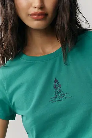 Maeve Crewneck Lighthouse Tee