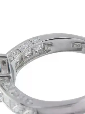 LB EXCLUSIVE Marquise Diamond Platinum Ring