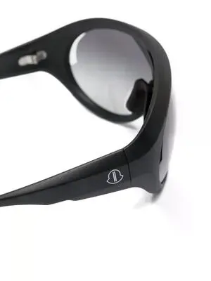 MONCLER + RICK OWENS Gradient Shield Sunglasses