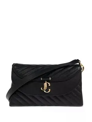 JIMMY CHOO Curve Leather Top-handle Bag - Blue