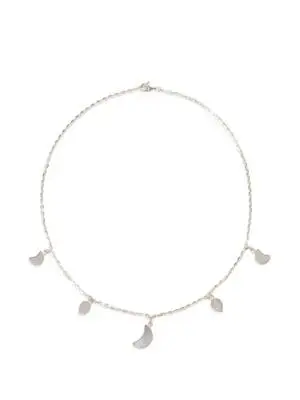 FREYA ROSE Moon-charm Pearl Necklace