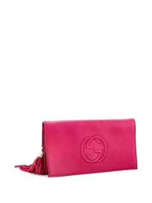 Gucci Soho Leather Clutch