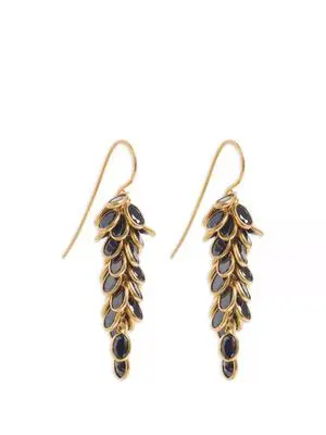 FREYA ROSE Crystal Drop Earrings - Gold