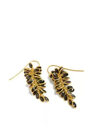 FREYA ROSE Crystal Drop Earrings - Gold