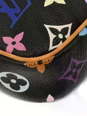 LOUIS VUITTON X Takashi Murakami 2005 Rift Monogram Shoulder Bag
