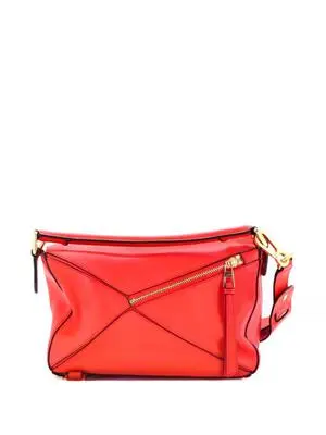 Loewe Puzzle Bag Leather Small Satchel
