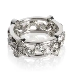 Tiffany & Co. Diamond Bubbles Ring - Platinum