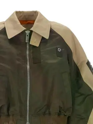 Sacai Colour-block Bomber Jacket