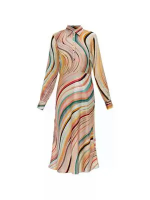 Paul Smith Long-sleeve Midi Dress