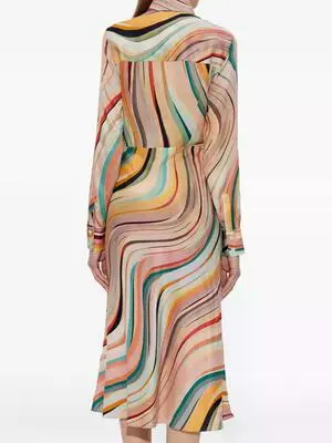 Paul Smith Long-sleeve Midi Dress