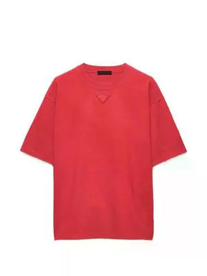 Prada Triangle-logo T-shirt