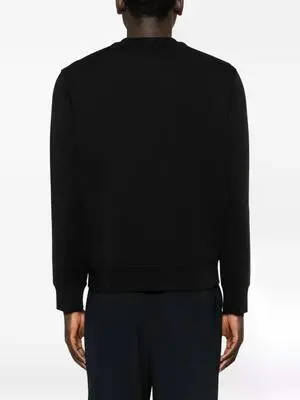 Emporio Armani Logo-detail Crew-neck Sweatshirt