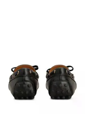 TOD'S Bow-detail Gommino Loafers