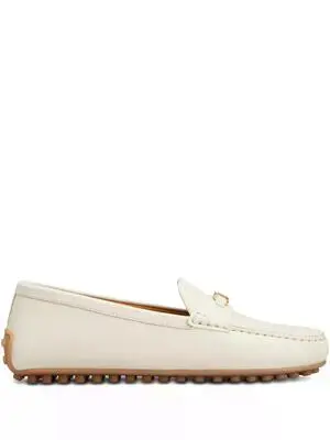 Tod's Contrast Stitching Flats For Women