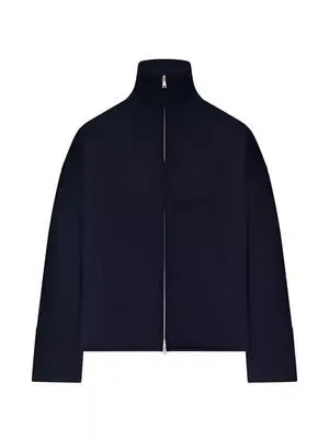 Max Mara Zip-up Cardigan - Blue