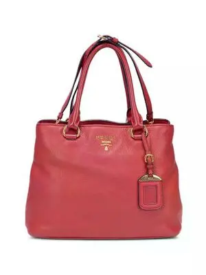Prada Cabas Tote Bag - Red