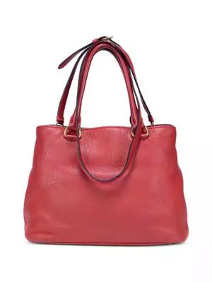 Prada Cabas Tote Bag - Red