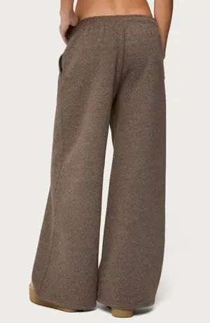 EDIKTED Wide Leg Sweatpants