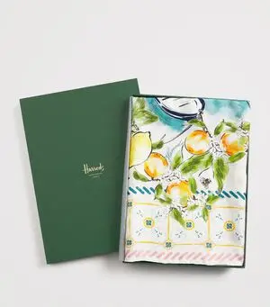 Harrods Silk High Summer Scarf