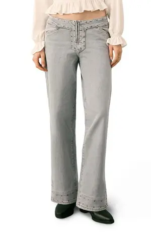 Mango Faded Jeans For Women