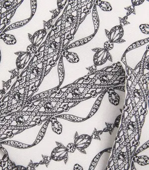 Harrods Silk Lace Twilly Scarf
