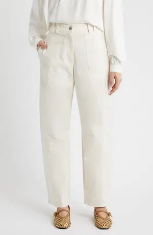 Rails Lunar Barrel Leg Pants - Bone