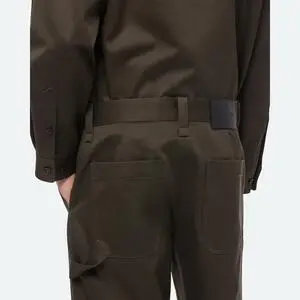 Helmut Lang Chino Pants - Dark Moss
