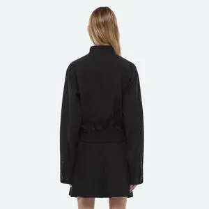 Helmut Lang Wardrobe Wool Gabardine Bomber Jacket