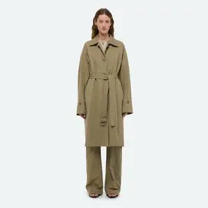 Helmut Lang Caped Trench Coat